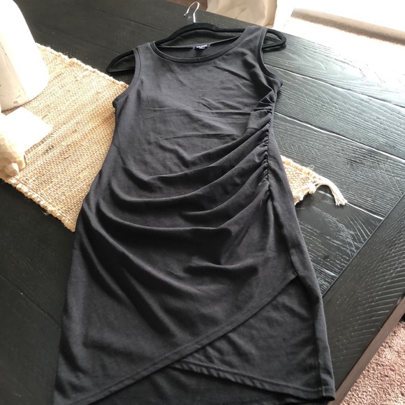 Leith | Dresses | Leith Ruched Body Con Tank Dress Med 8 | Poshmark